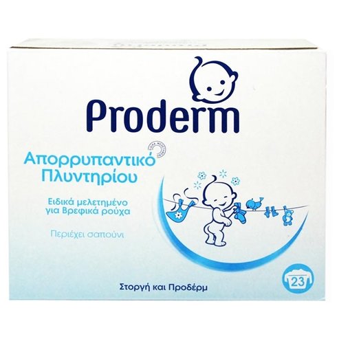 Proderm Прах за пране на бебешки дрехи 1679gr | AptekaPromahon.com