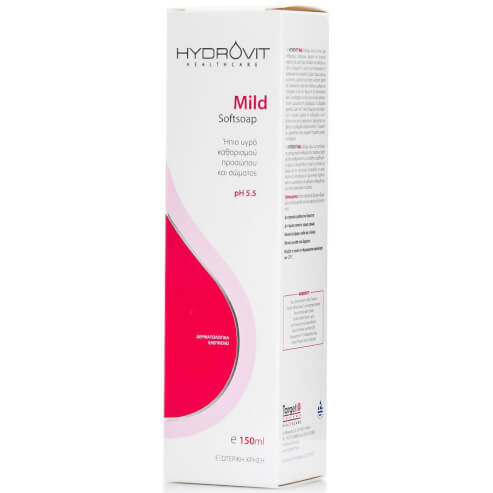 Hydrovit Mild Softsoap Нежен почистващ препарат за лице и тяло pH 5,5 ...